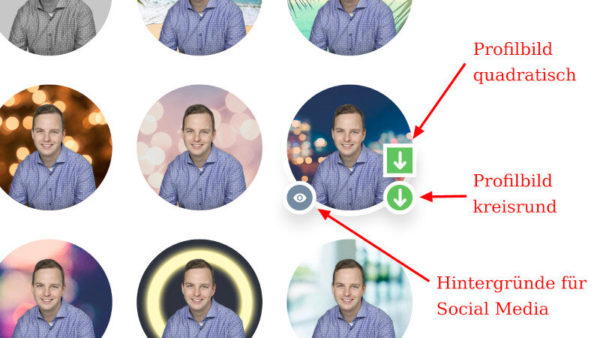 Profilbild erstellen - Es war noch nie so einfach